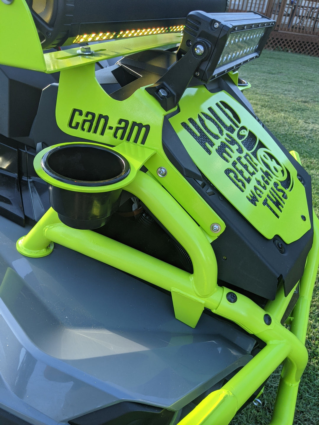 CAN AM OUTLANDER CUP HOLDERS 2014-2023 570-650-850-1000 MODELS – Sableweld