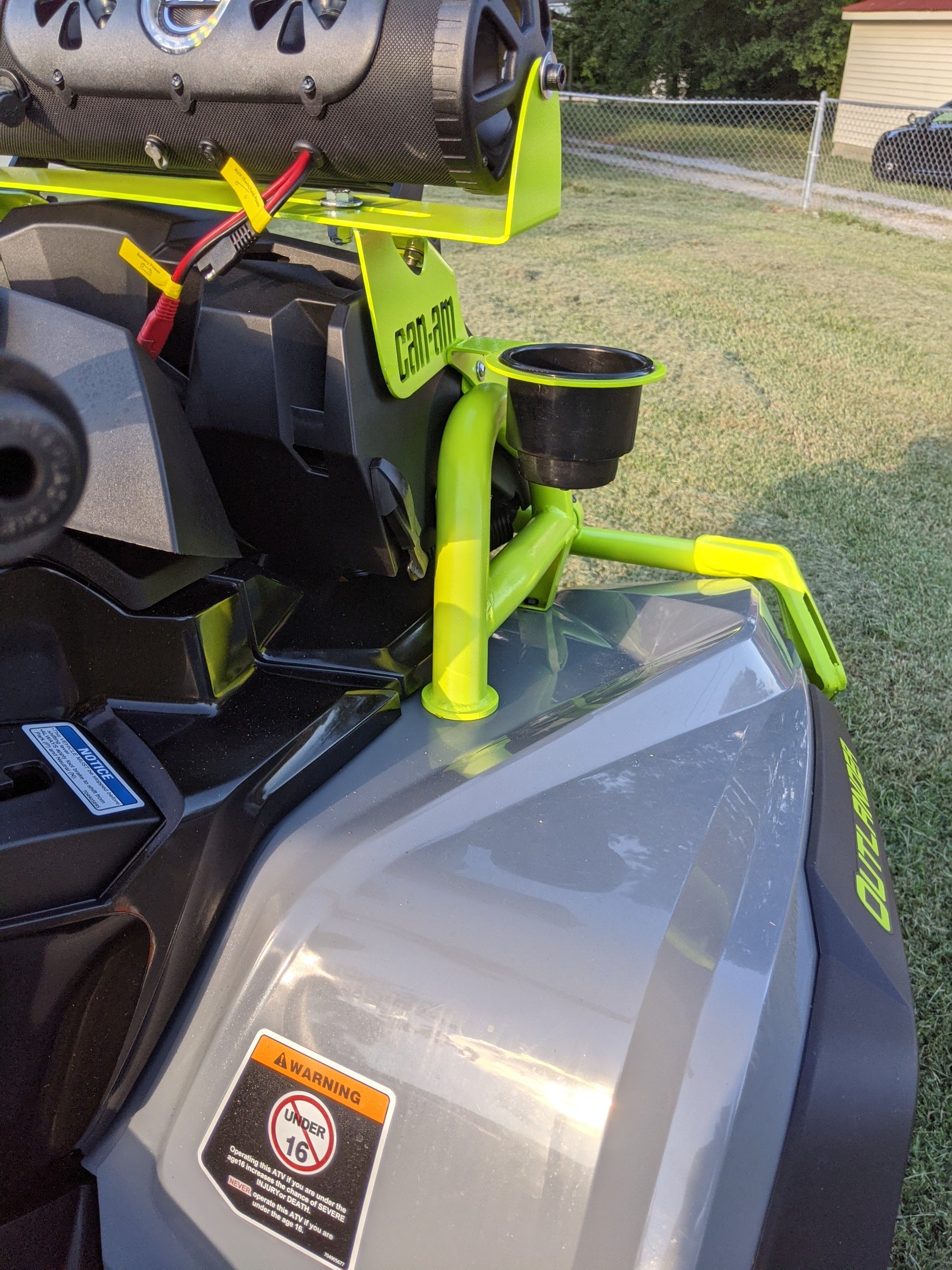 CAN AM OUTLANDER CUP HOLDERS 2014-2023 570-650-850-1000 MODELS – Sableweld